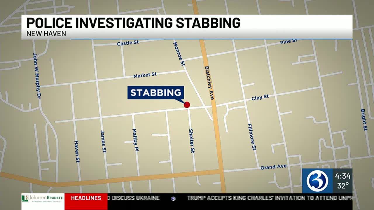 Police looking for suscept who stabbed and robbed man in New Haven