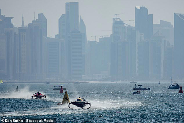 MailOnline goes behind-the-scenes at E1 - the 'Formula One of the Sea'