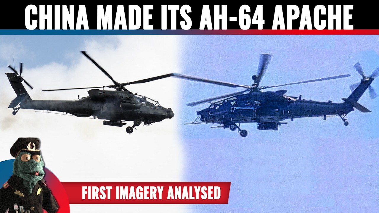 China’s Latest Attack Helicopter Looks Like the U.S. Apache!