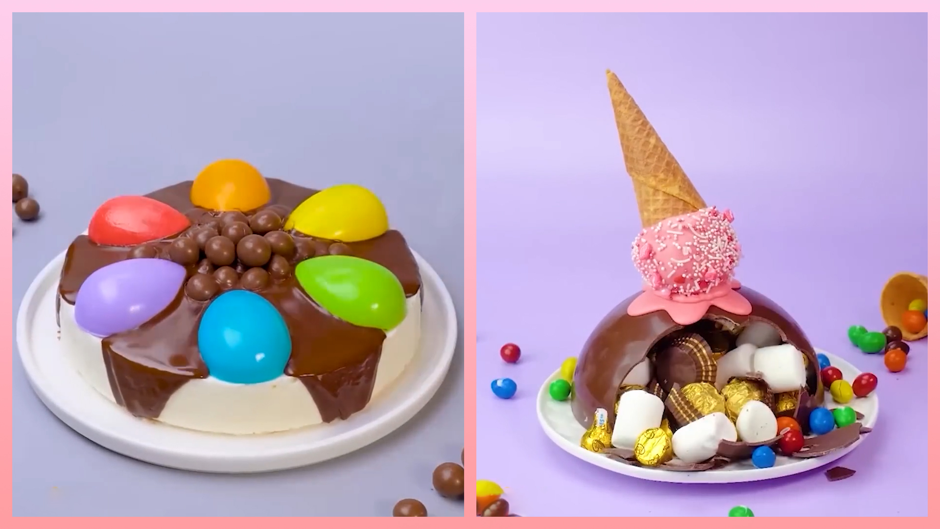 Colorful Chocolate Cake & Ice Cream | Sweet, Fun & Irresistible | Mr ...