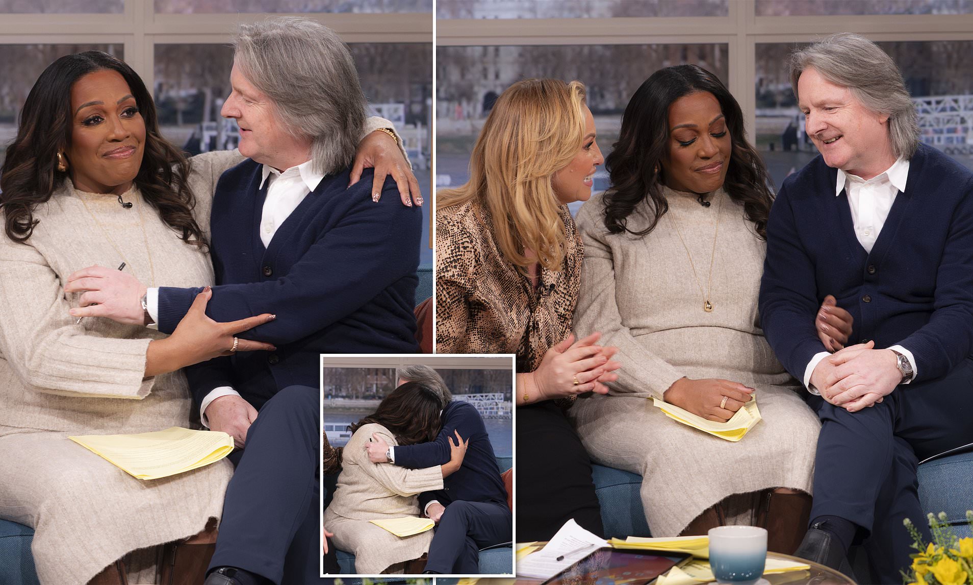 This Morning presenters break down on boss Martin Frizzell's last day