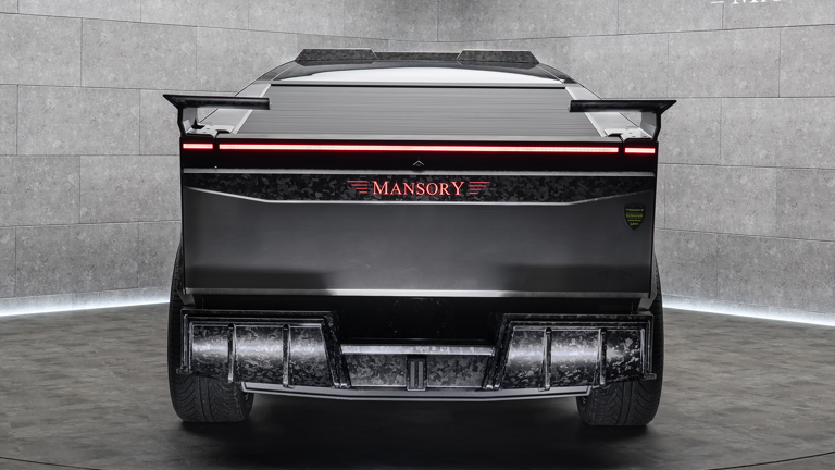 Brace yourself, Mansory's made this Cybertruck 'Elongation'
