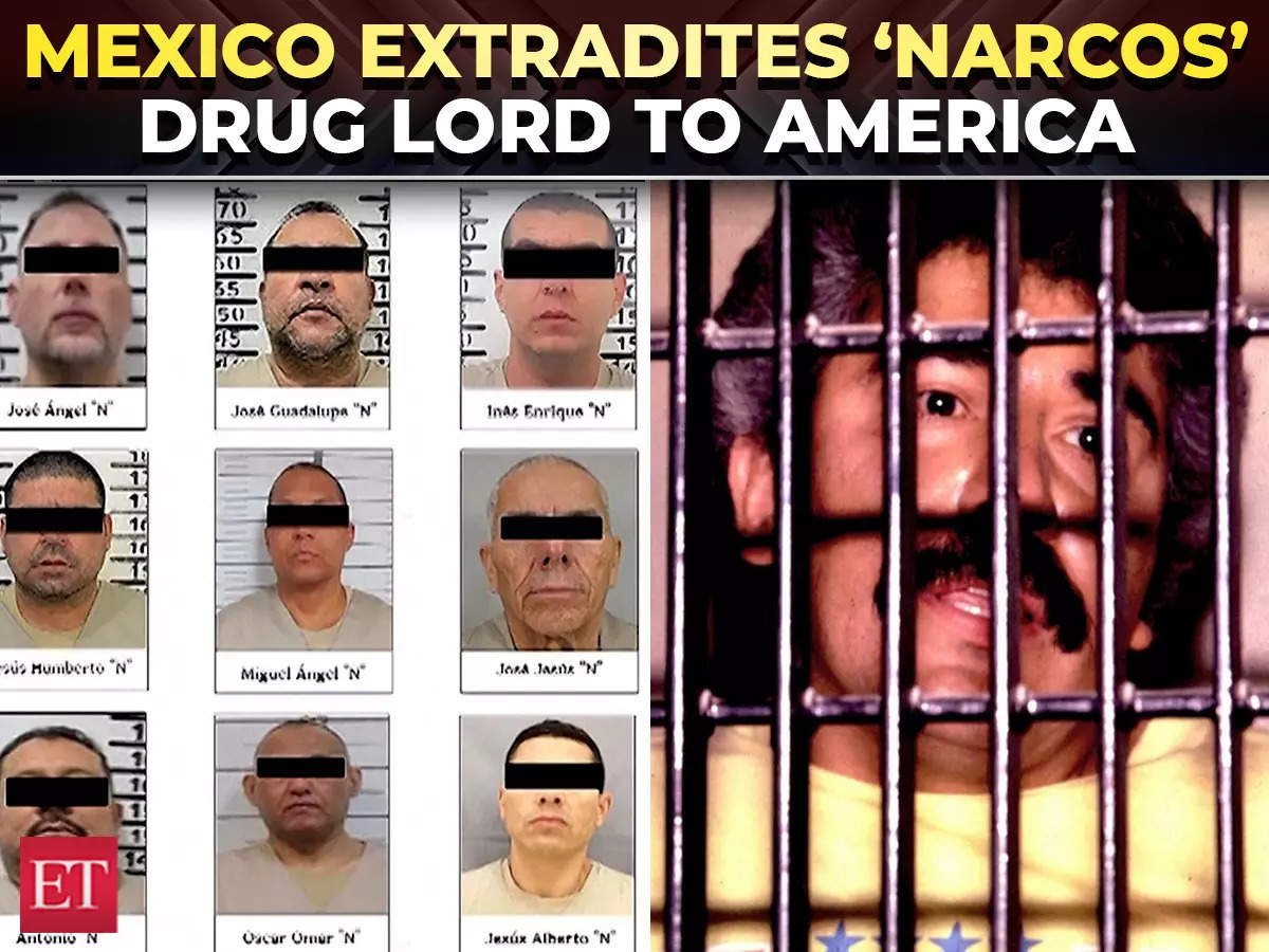 Mexico extradites 'Narcos' drug lord Caro Quintero & 28 cartel members ...
