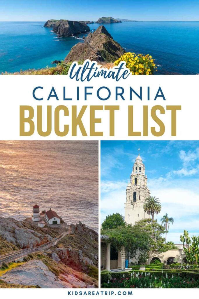 The Ultimate California Bucket List for Families