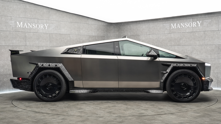 Brace yourself, Mansory's made this Cybertruck 'Elongation'