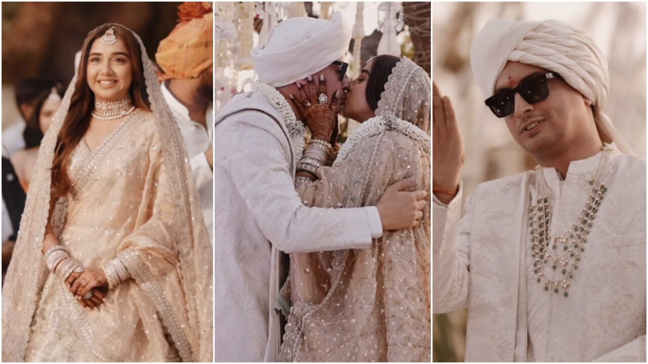 Prajakta Koli-Vrishank Khanal's wedding video is filled with love ...