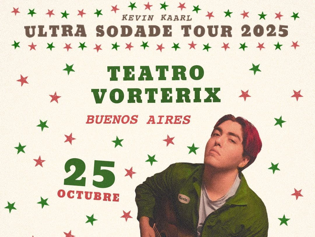 Kevin Kaarl Regresa a Argentina: Fecha, Entradas y Todo Sobre su Show en Vorterix