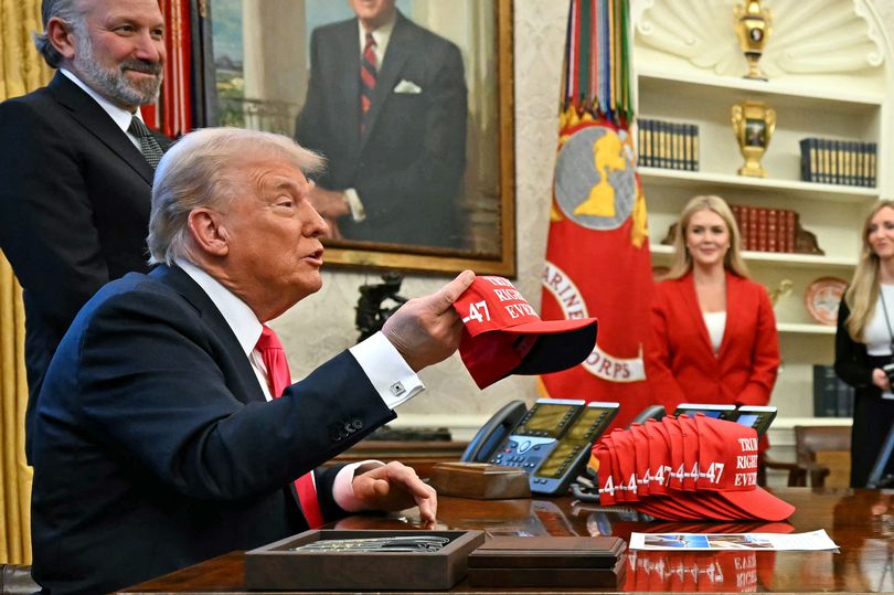 Inside Trump's redecorated Oval Office - complete with Diet Coke button