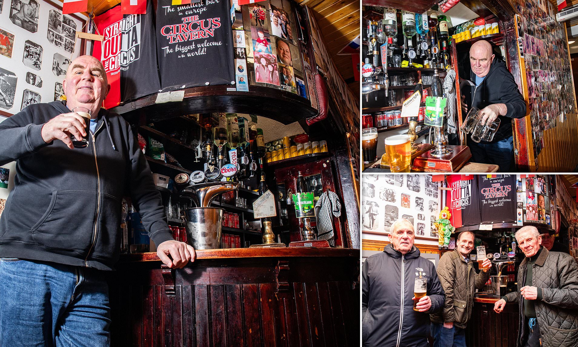 Europe's smallest pub with Britain's biggest landlord