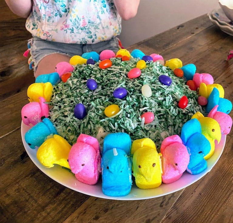 Peep Cake For Easter