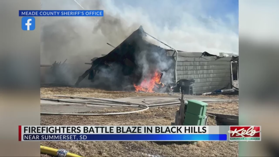 Fire contained to 1 structure near Summerset