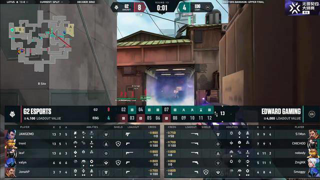 G2复仇EDG挺进决赛！leaf四杀绕后成关键先生