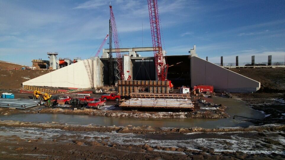 February construction update on the FM Area Diversion project