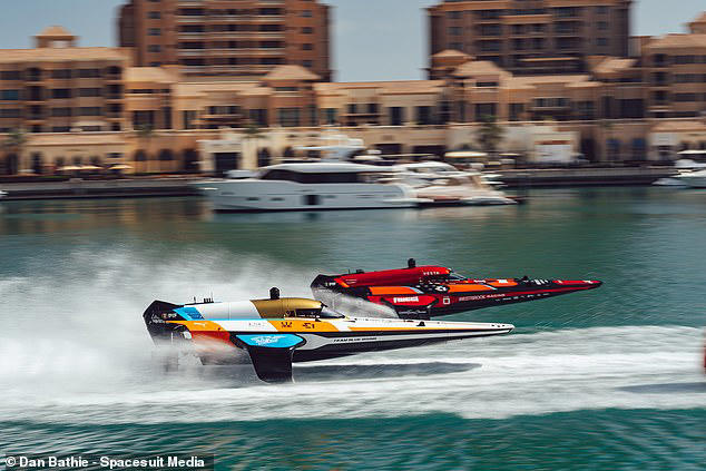 MailOnline goes behind-the-scenes at E1 - the 'Formula One of the Sea'