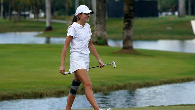 Trump's granddaughter among junior golfers competing in Dustin Johnson ...