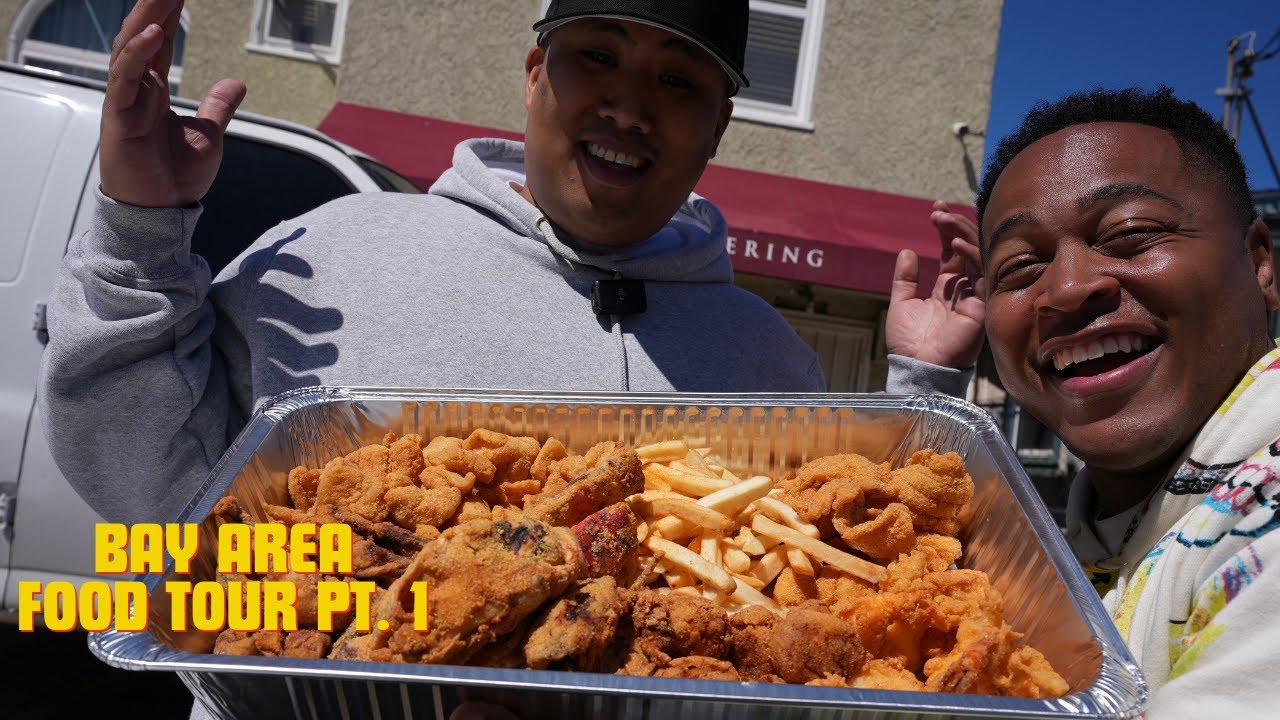 Bay Area Food Tour pt. 1 | ft. @GRUBWITMIKE | Cooking n Style, Soultran ...