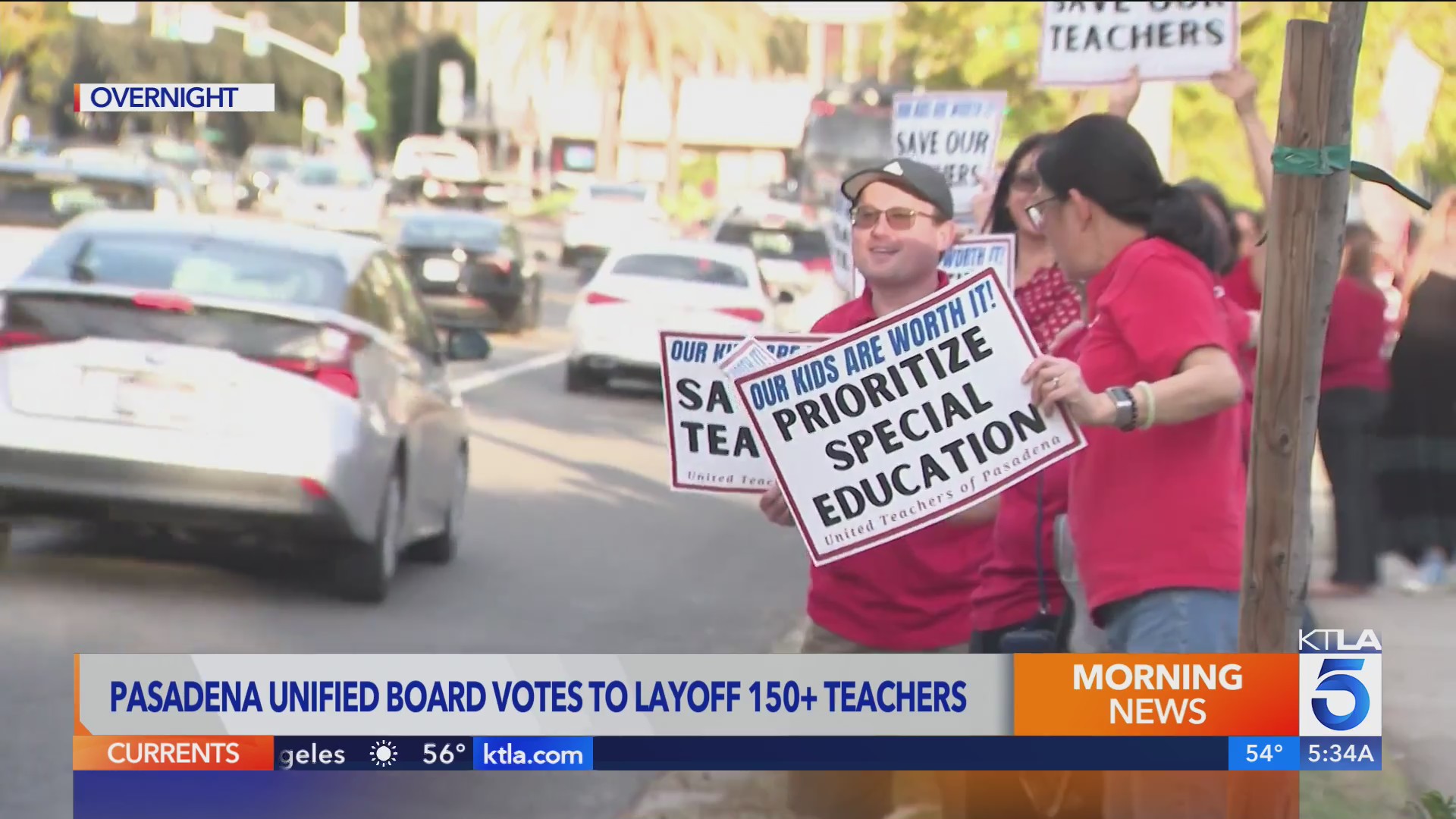 Pasadena Unified votes to layoff 150+ teachers