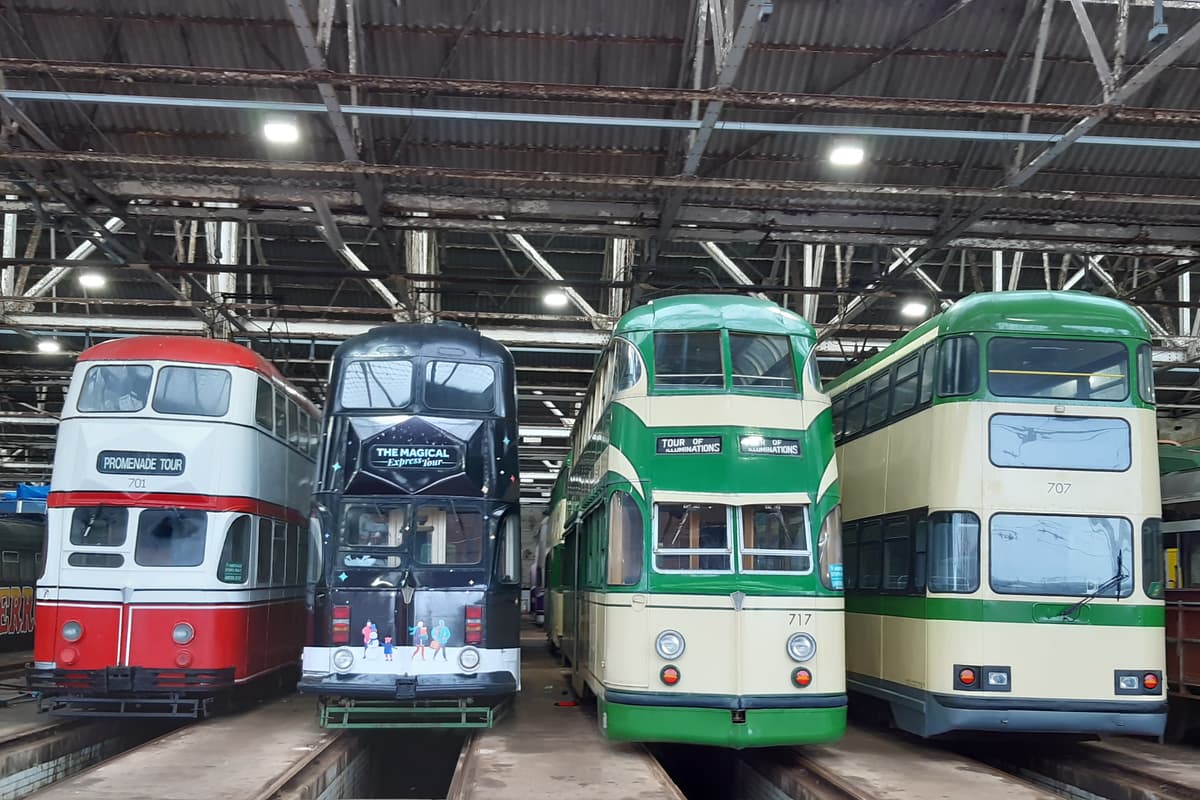 Blackpool's new heritage tram workshop attraction set to open in weeks