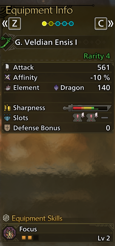 Monster Hunter Wilds Long Sword Build (High Rank)