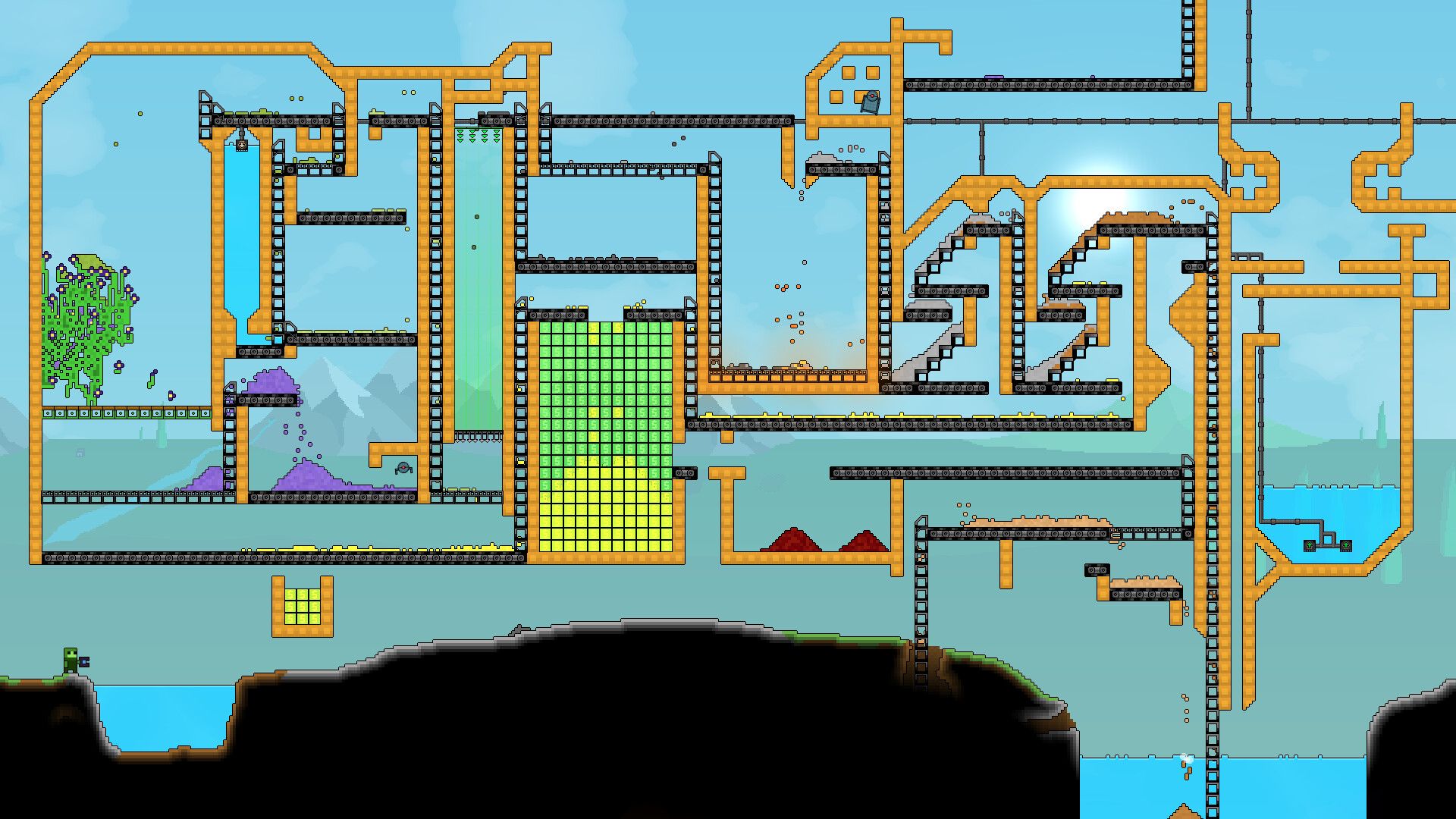 Palworld dev endorses this sand-powered sim that looks like Terraria ...