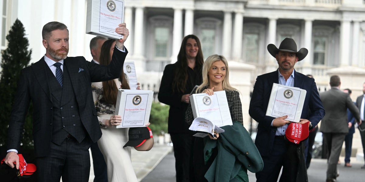 MAGA Influencers Brag About Getting 'Epstein Files,' But Much Has ...
