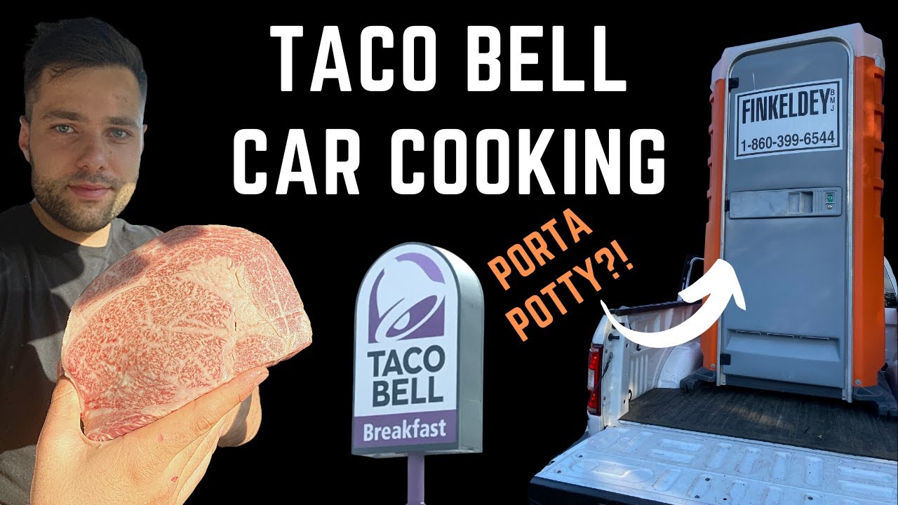 Car Cooking: Wagyu A5 at Taco Bell