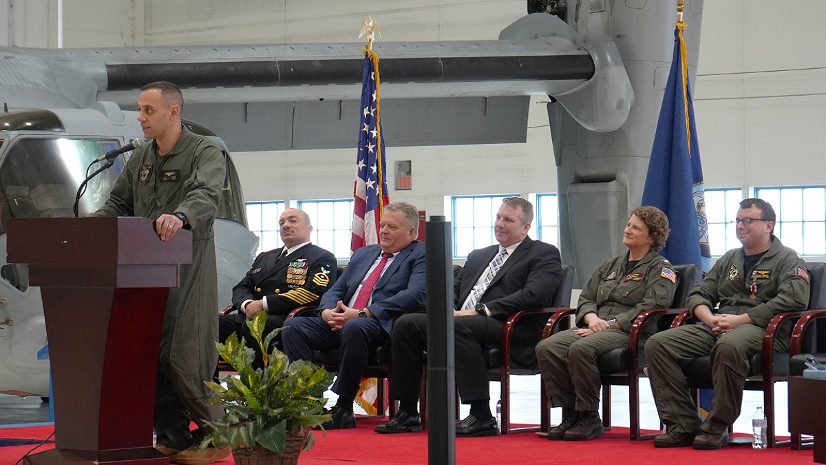 Naval Air Station Patuxent River Welcomes New HX-21 Commander