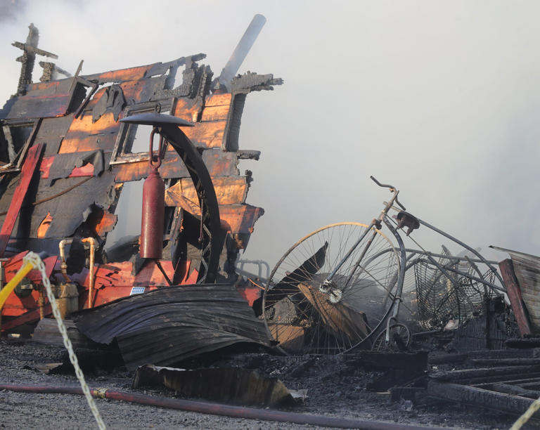 Eddy's Bike Shop in Peninsula destroyed by fire early Friday. What we ...