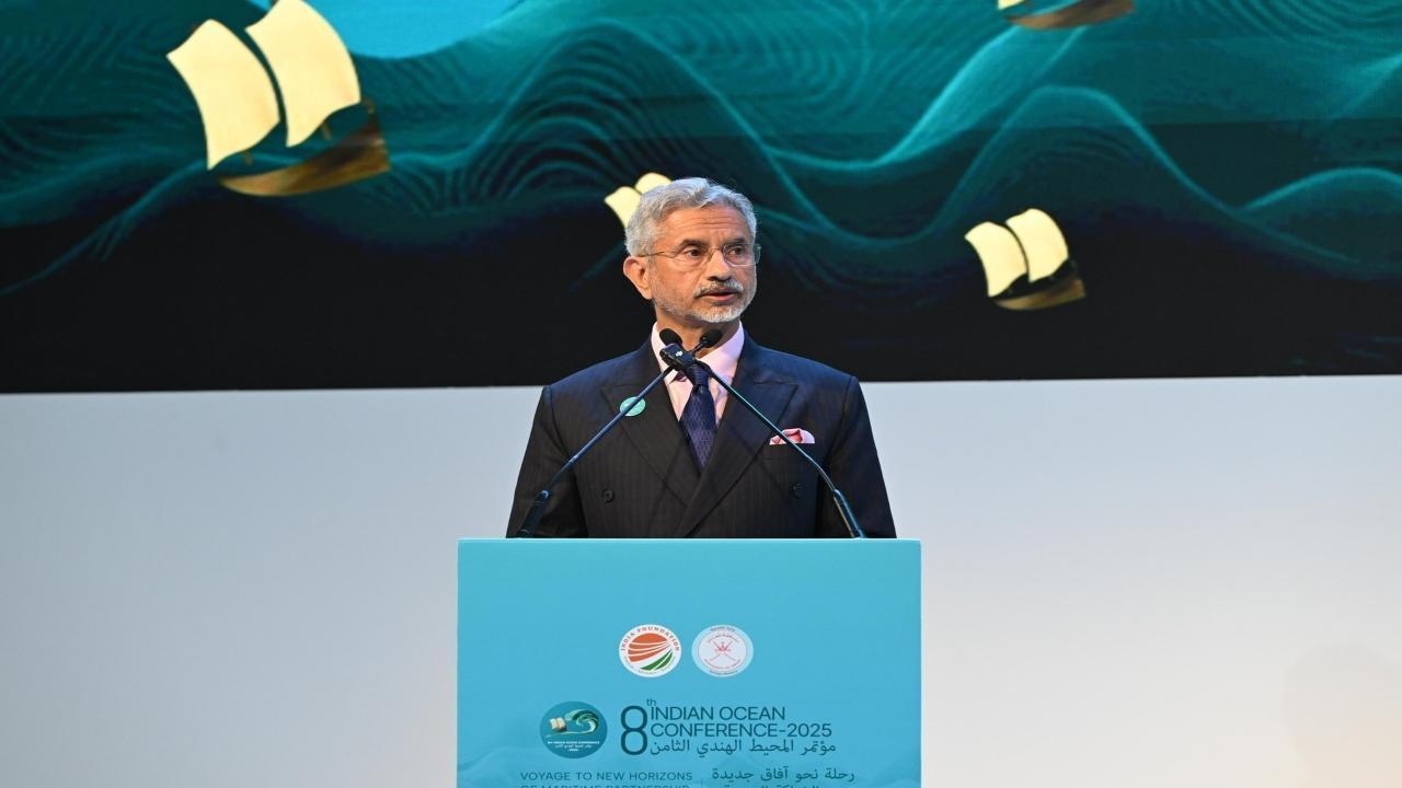 IN PHOTOS EAM Jaishankar attends 8th Indian Ocean Conference