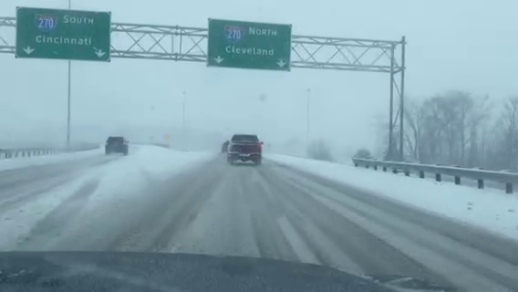 Central Ohio snow emergencies for Sunday, February 16