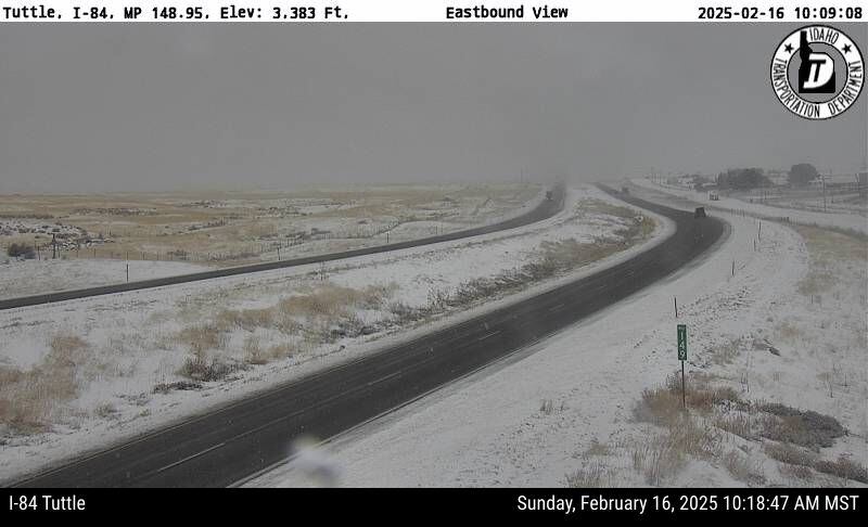 Sunday snow impacting morning road conditions across the Magic Valley