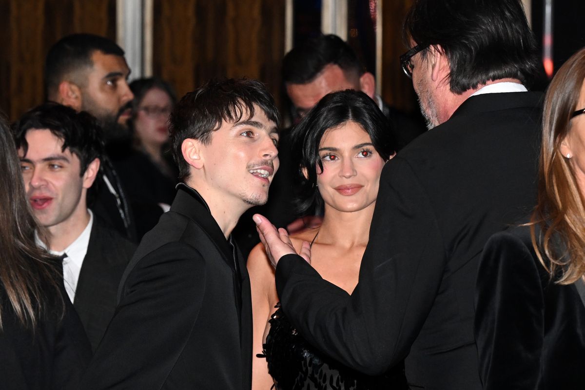 Kylie Jenner and Timothée Chalamet Share Sweet PDA Moment at BAFTAs