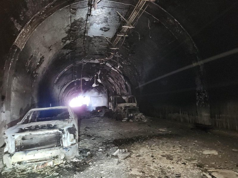 3 dead in fiery Wyoming I-80 tunnel crash