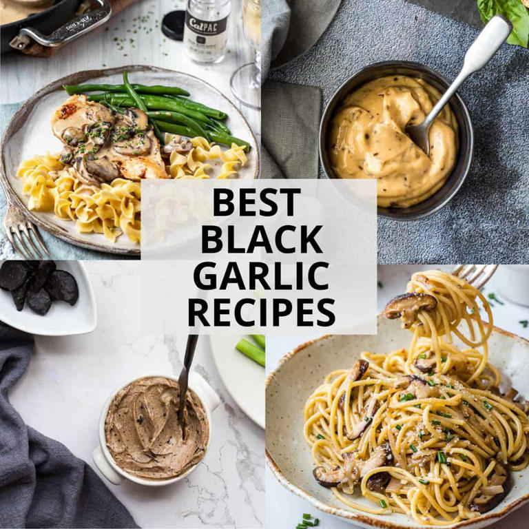 Best Recipes for Using Black Garlic