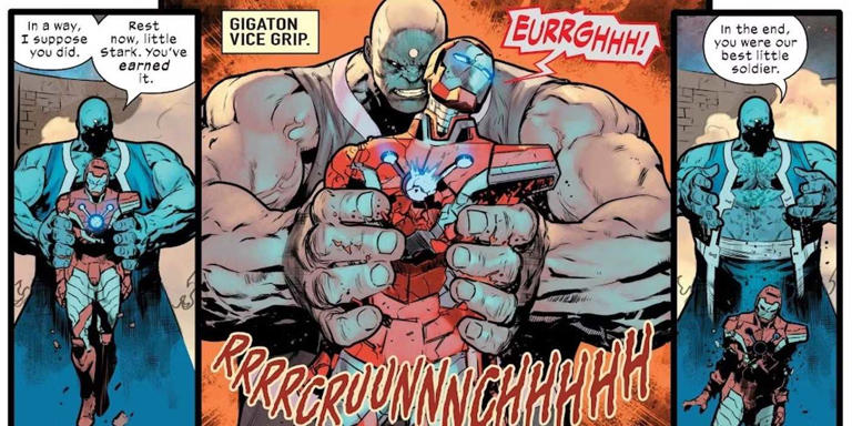 Iron Man Unleashes a Nightmare Fuel New Redesign, As Tony Stark Fully Merges with His Tech