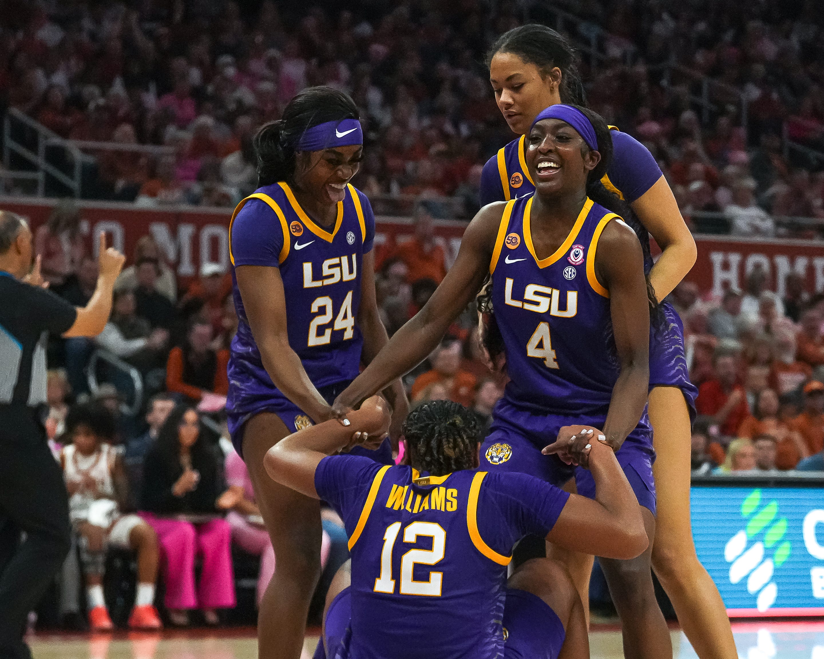 LSU women's basketball 'Big Three' on SlamU cover