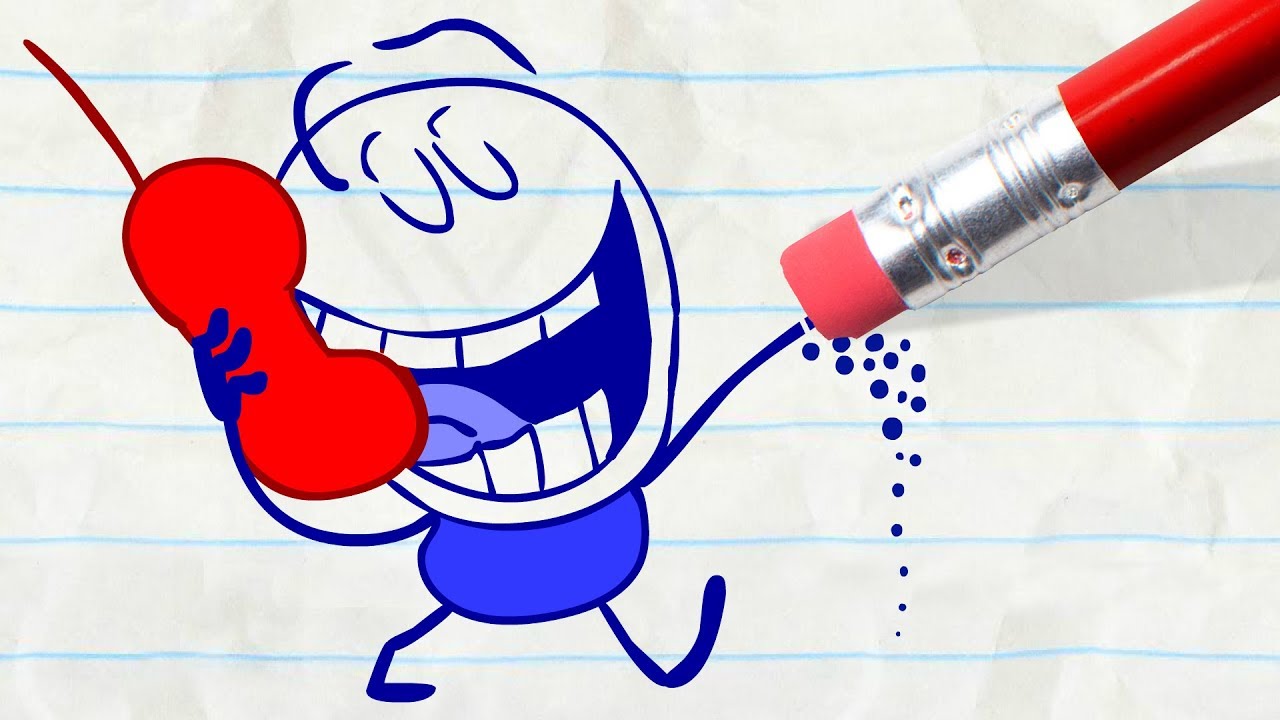 Pencilmate Glued to his Cell Phone! -in- CALL OR NOTHING & More ...