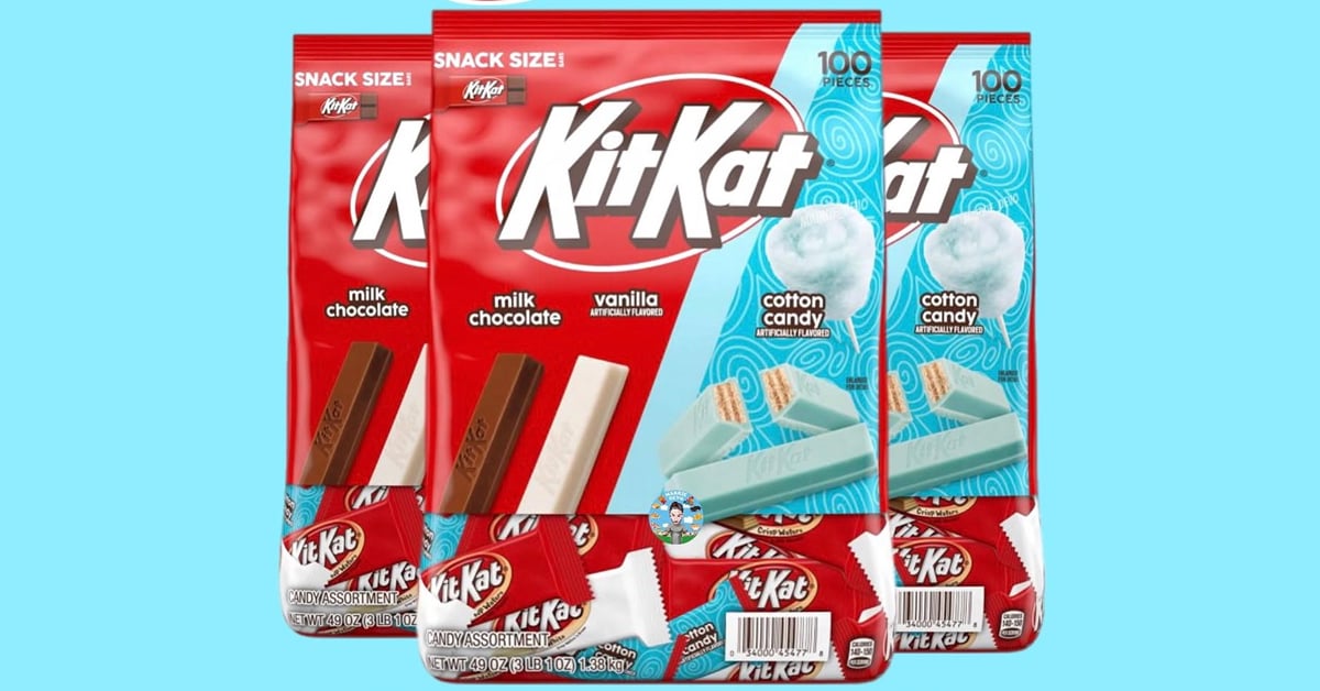 Kit Kat Goes Nostalgic with Cotton Candy Flavor, But It’s a Costco-Only Treat