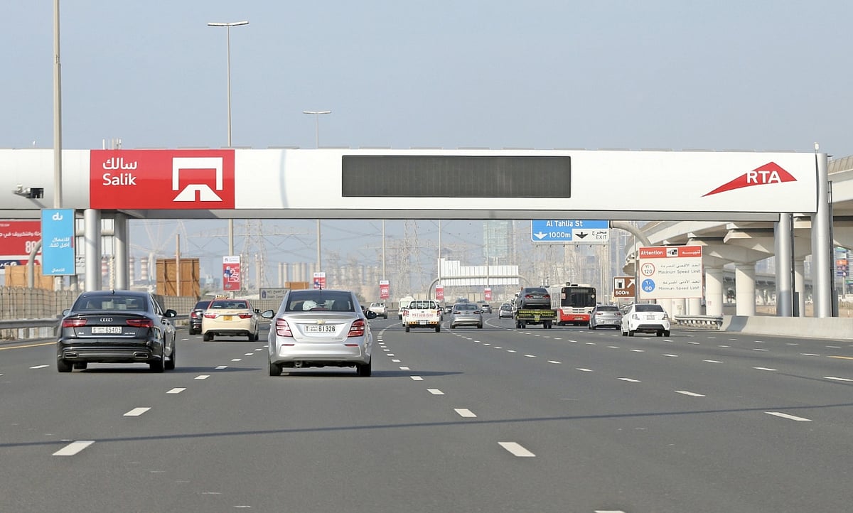 Dubai’s new Salik toll gates: How traffic patterns on key roads have ...