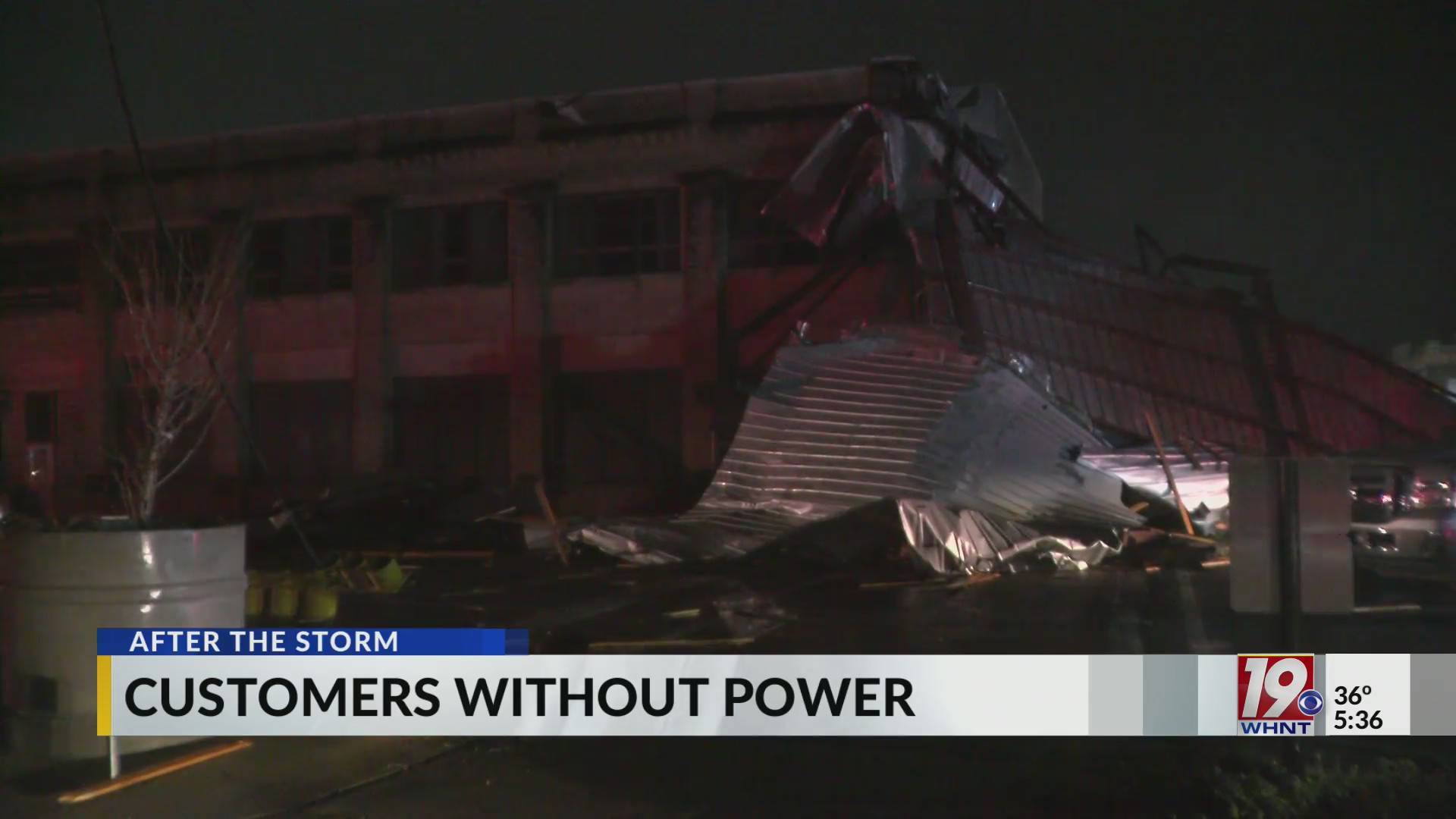 Customers Without Power | Feb. 16, 2025 | WHNT News 19 Sunday Evening