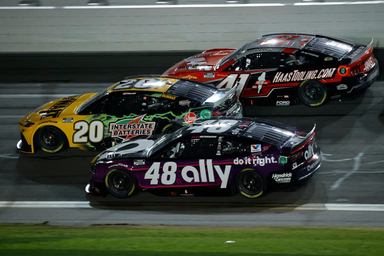 Big One early in NASCAR Daytona race dents Alex Bowman's playoff hopes