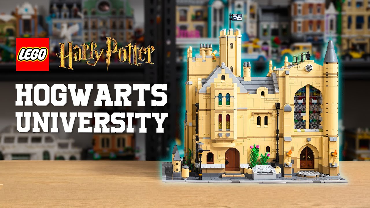 I Built a LEGO University | Hogwarts Castle MOC