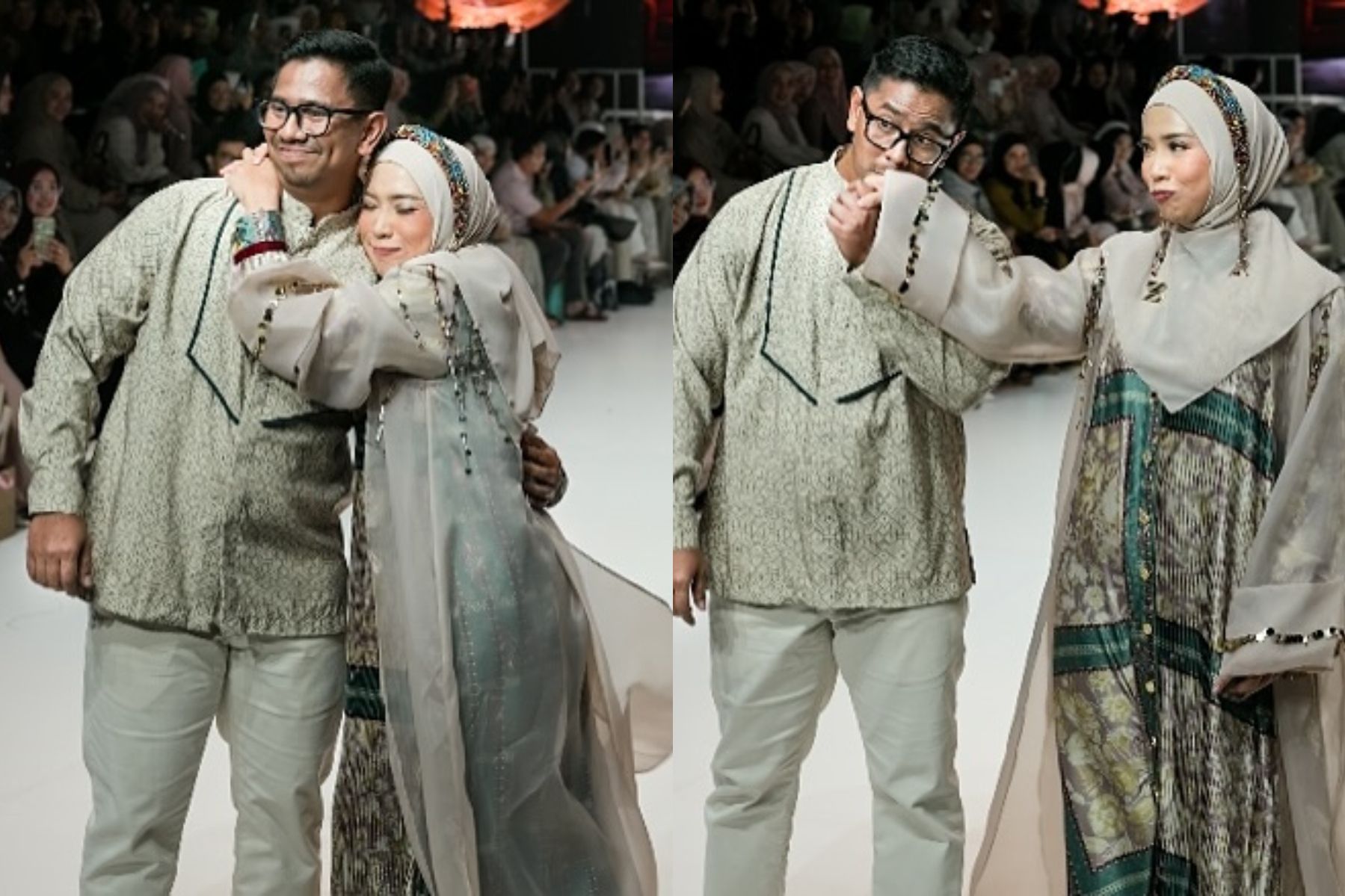 Mendadak Catwalk, Fitri Tropica Bangga Berhasil Ajak sang Suami Tampil ...