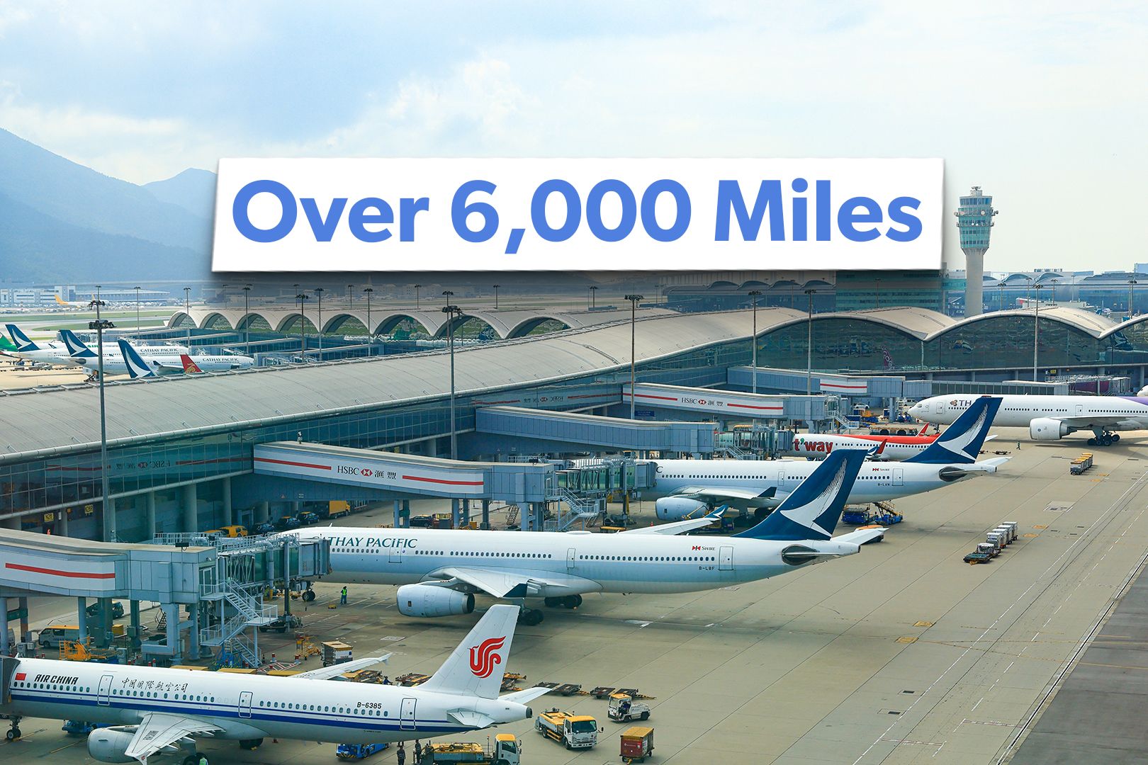 The 12 Longest Nonstop Routes At Hong Kong International Airport