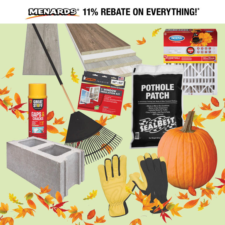 Menards 11% Rebate Offer - How It Works