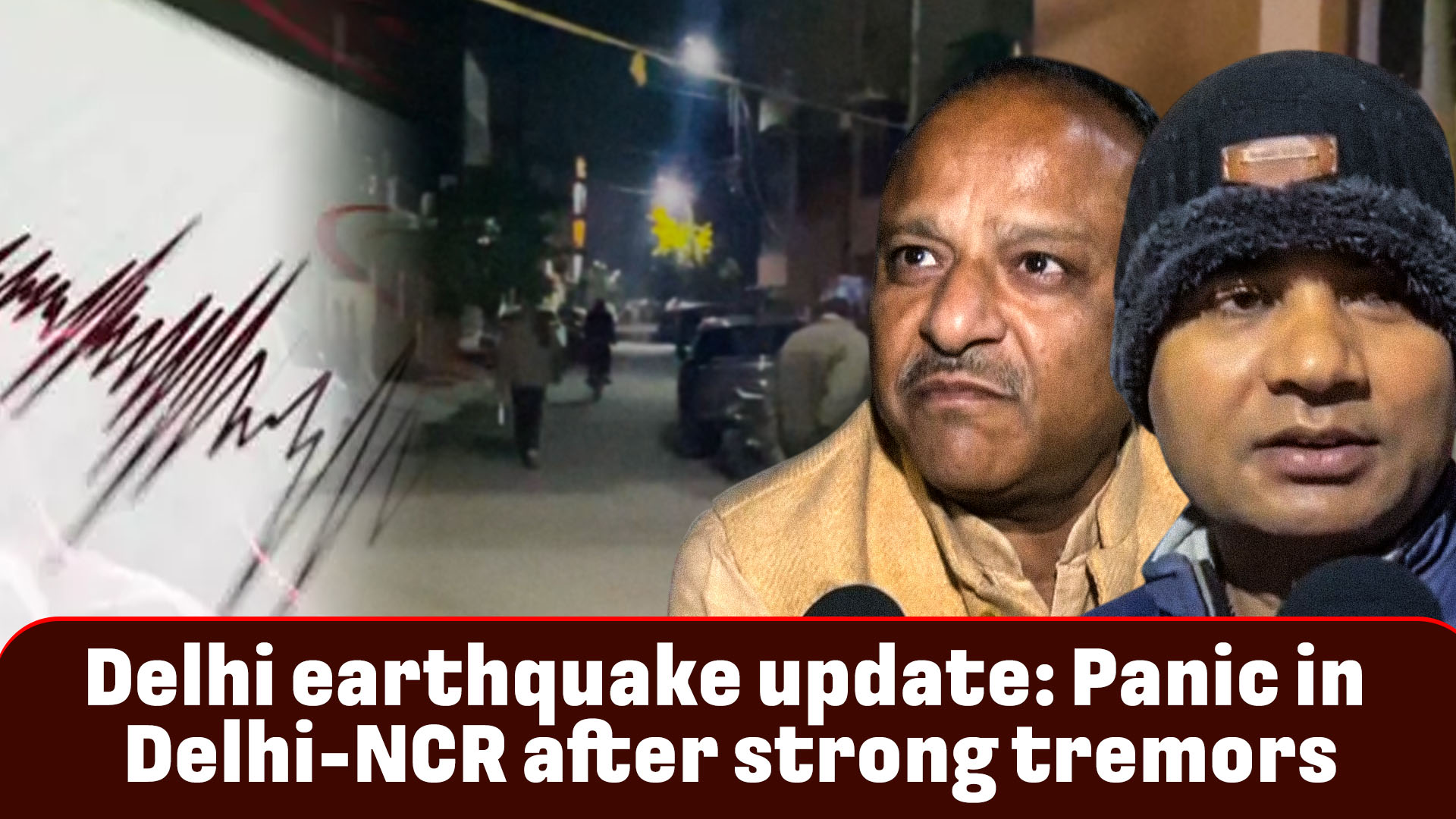 Delhi earthquake update: Panic in Delhi-NCR after strong tremors