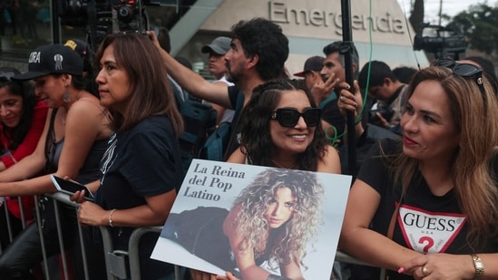 Shakira rushed to hospital for abdominal pain, postpones concert over ...