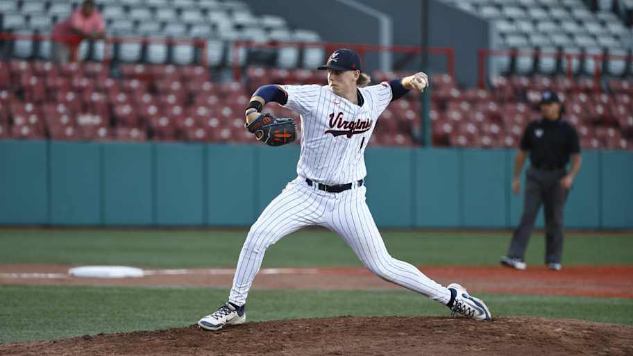 Tomas Valincius Throws 10 Ks, Virginia Baseball Beats Rice 7-0