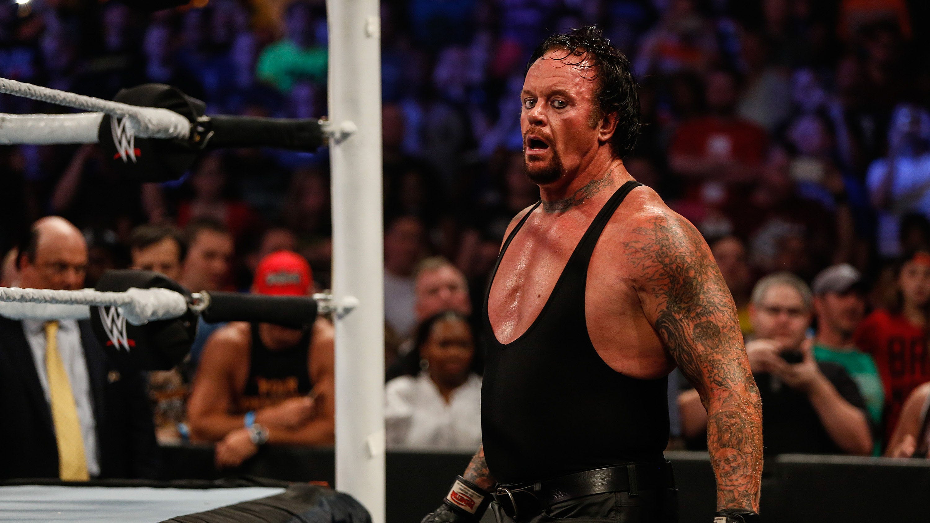 The Undertaker explains how his mentorship gives amateur wrestlers a leg up