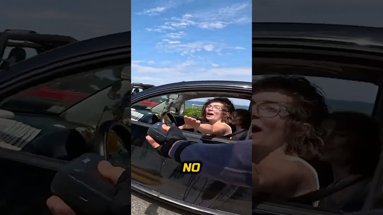 Nice Biker Saves The Day | via @lucasbrunelle